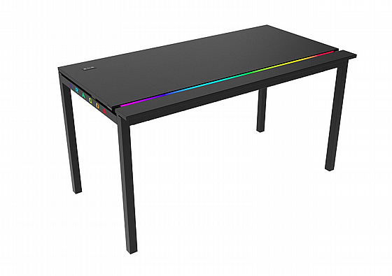 שולחן גיימינג Dragon Magma Gaming Table RGB DLX | שולחנות גיימינג