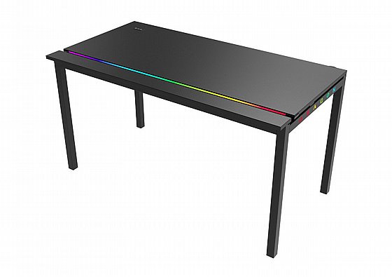 שולחן גיימינג Dragon Magma Gaming Table RGB DLX | שולחנות גיימינג