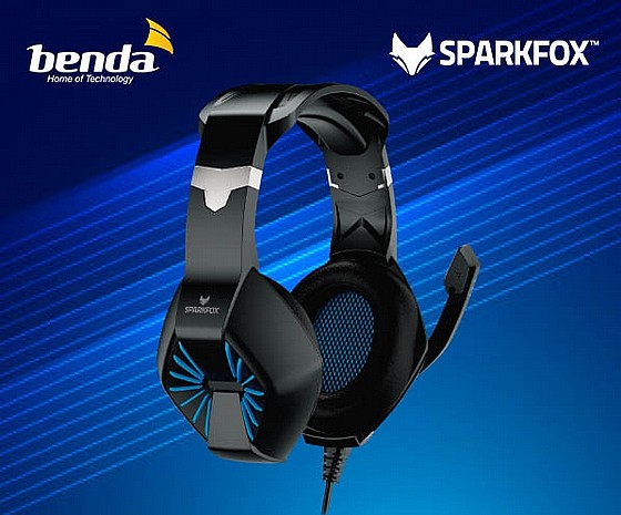 אוזניות SPARKFOX A1 (כחול) | ציוד היקפי | אוזניות